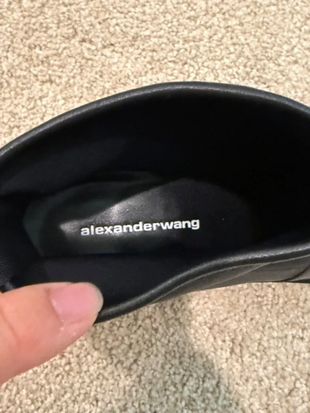 Alexander Wang | Shoes | Alexander Wang Kori Stretch Nappa Ankle Boots ...